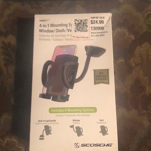 Scosche | Cell Phones & Accessories | Scosche 4in Mounting System ...